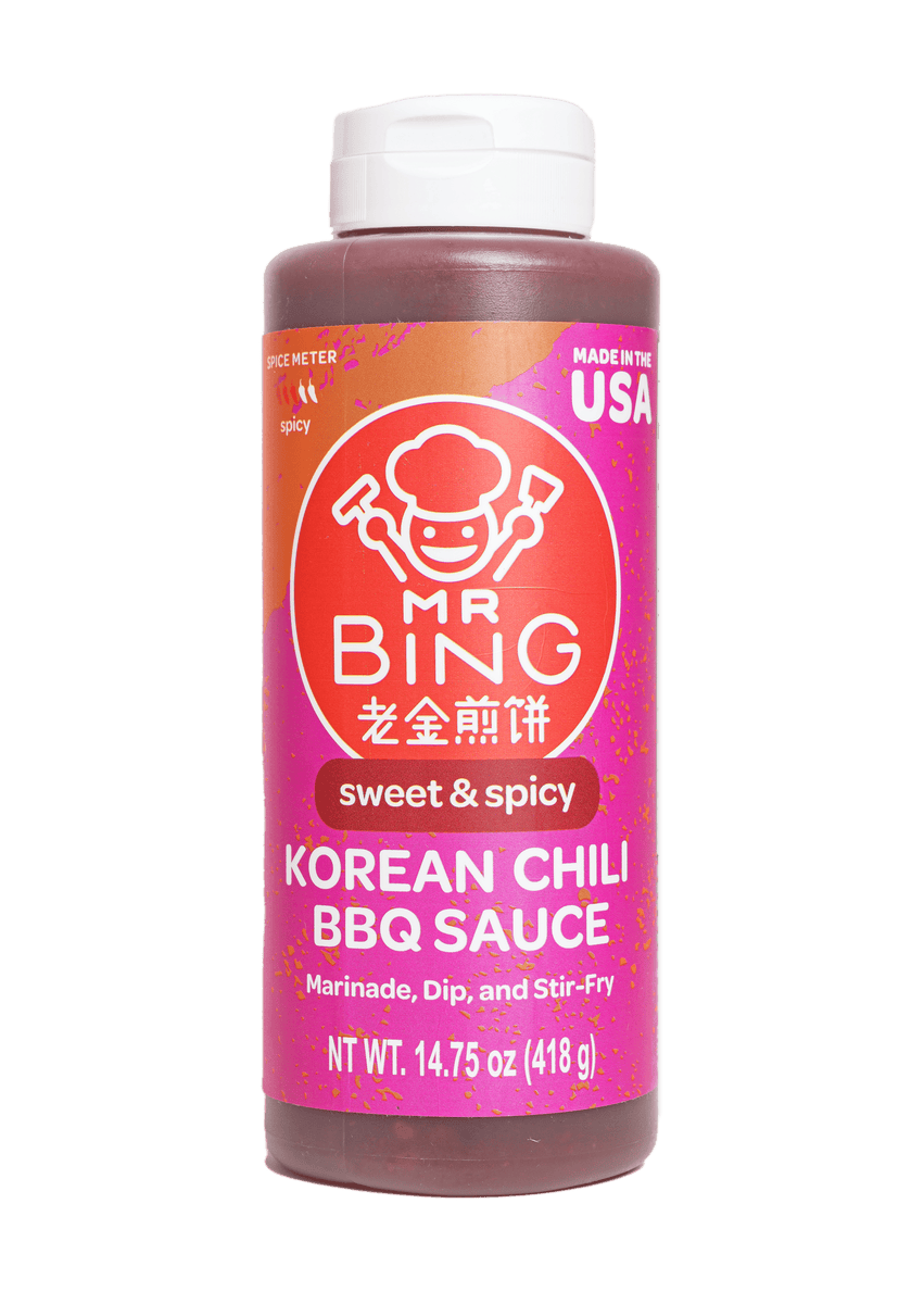 Mr Bing Sweet & Spicy Korean Chili BBQ Sauce 14.75oz – Mr Bing Foods